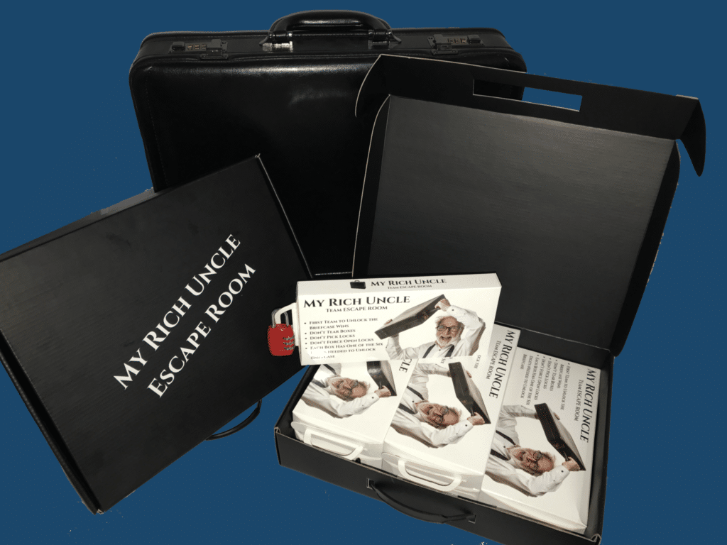 My Rich Uncle Escape Room - Building Your Team